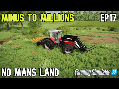 Mulching Bushes No Mans Land Minus To Millions Farming Simulator 22 Lets Play