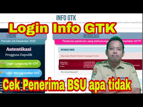 Login info.gtk.kemdikbud.go.id dan Cek BLT Rp 2,4 Juta untuk Guru Honorer dan PTK non PNS 2020