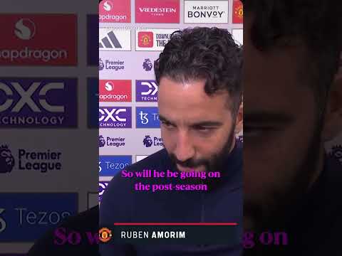 Ruben Amorim speaks about GARNACHO!