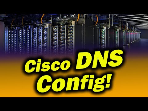 Quick Cisco DNS Configuration!!! | Cisco Configuration Example