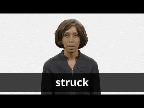 STRUCK definition and meaning | Collins English Dictionary