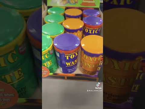 Toxic waste candy