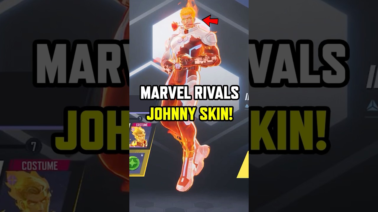 MARVEL RIVALS REALLY GAVE HUMAN TORCH THIS SKIN!?
