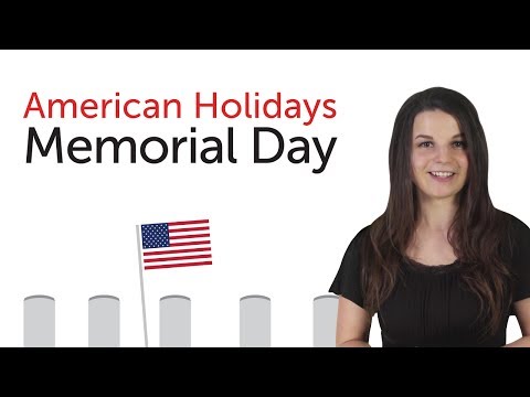 Learn American Holidays - Memorial Day