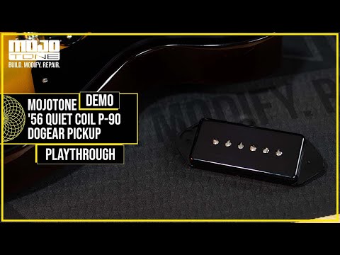 Mojotone Quiet Coil P90s 2024 - Black | Reverb