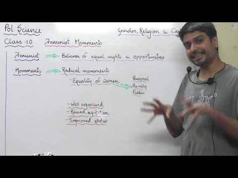 Feminist Movement | class 10 Civics by Kevin