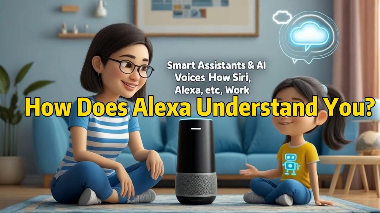 How Alexa Uses AI to Understand You | Speech Recognition Explained for Kids