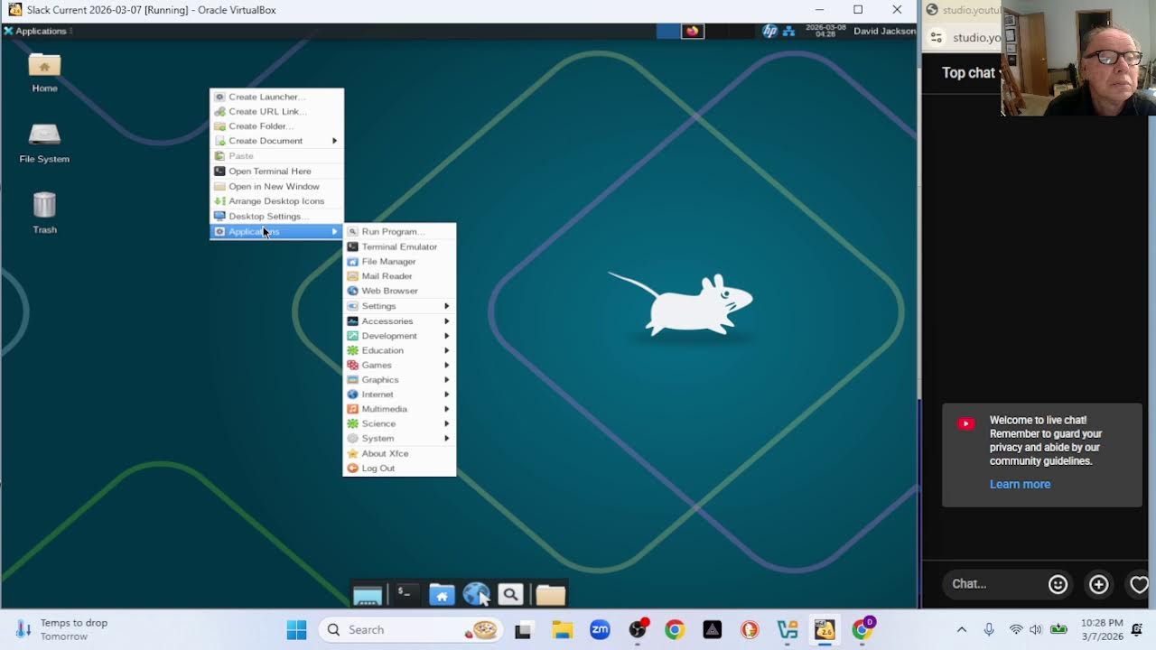 Slackware Current:  Python & Doom Emacs