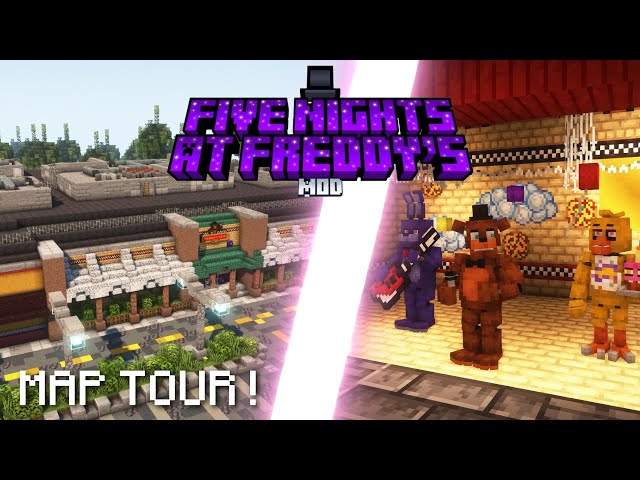 Freddy's Fazbear Pizza (FNAF1) Minecraft Map