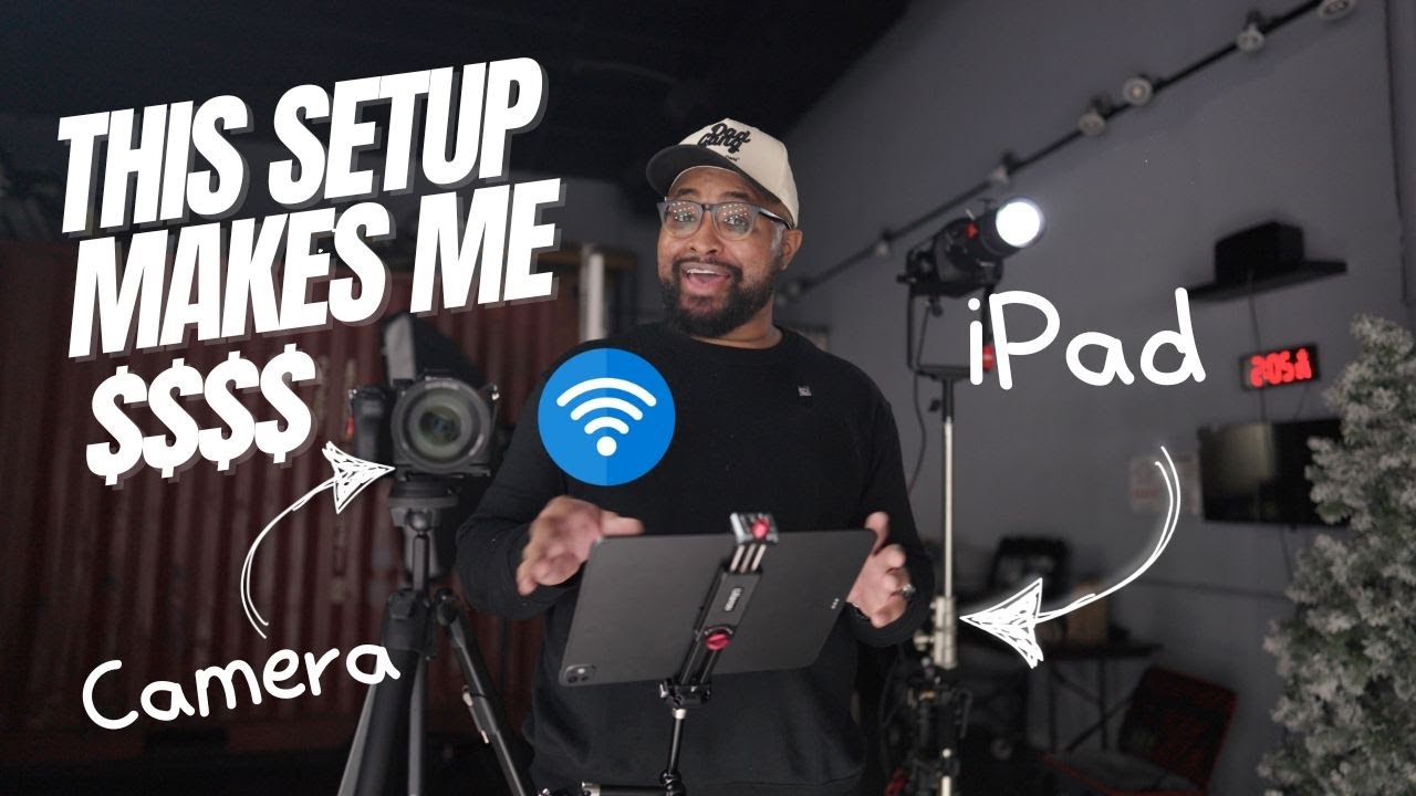 Wireless Tethering Your Camera to iPad & Make More $$$$