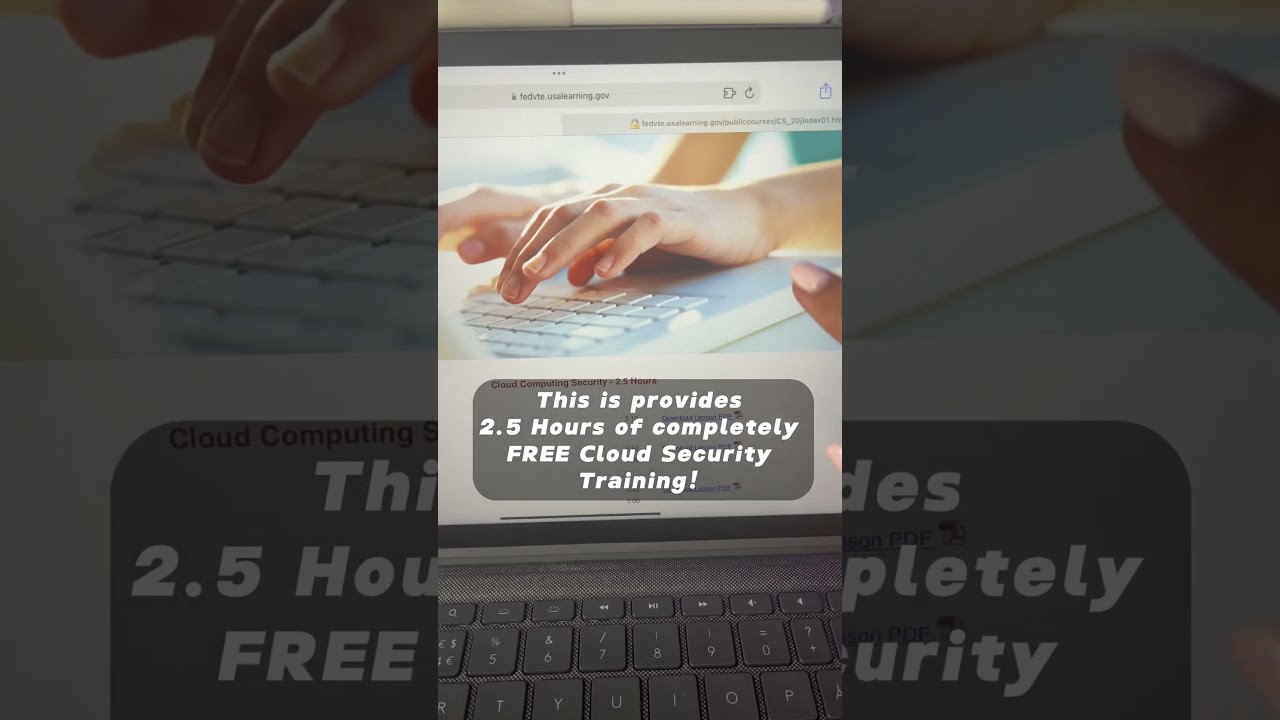 FREE online cloud security courses with certificates 🆓💸
