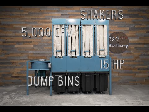Pyradia Belfab NBM-OP 15 HP 5,000 CFM Dust Collector