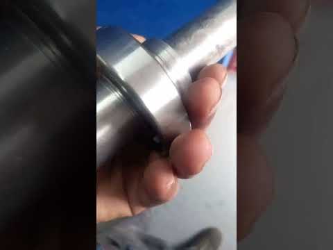 How to mount bearing on shaft