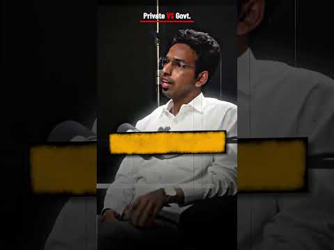 Basic Salary Enough 💀 | Govt. VS Private | Rv Jarwal #motivation #upsc #ias #governmentjobs