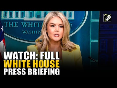 Watch: Full White House briefing | Take it down act| one big beautiful bill| Trump| Putin