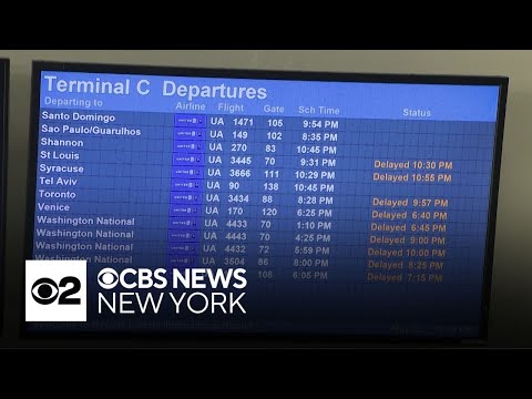 United Airlines canceling dozens of flights at Newark Airport
