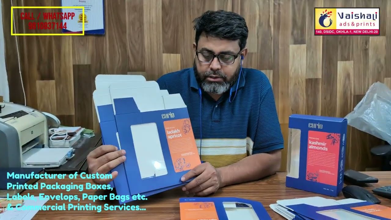 1 Kg Dry Fruit Packaging Box