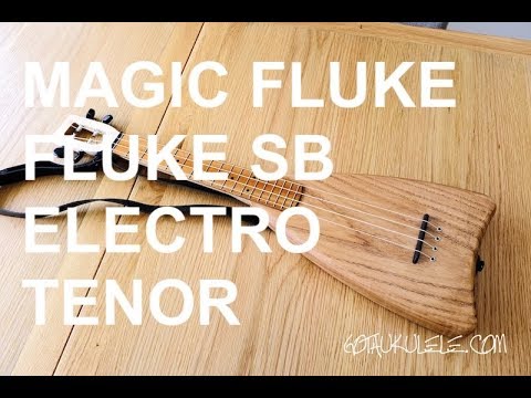 Magic Fluke SB: Solid Body Electric Tenor Ukulele With All | Reverb