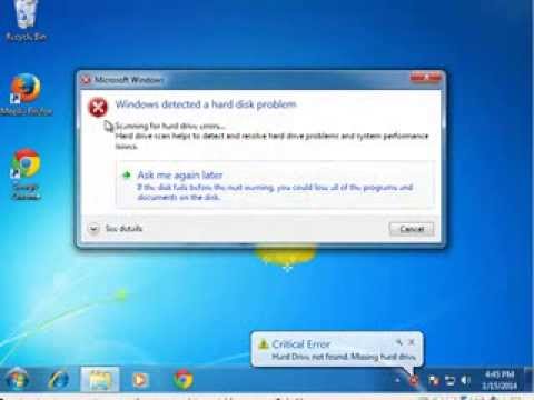 How to Remove HDD SCAN