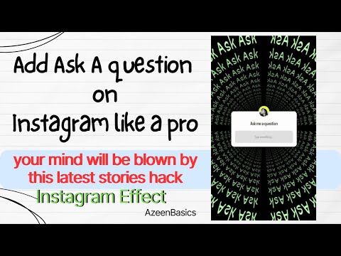 Ask Me Question Instagram Story ideas | Instagram question story ideas | Instagram New effects 2024