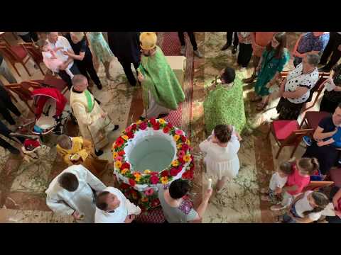 Greek Catholic Pentecost with Baptism