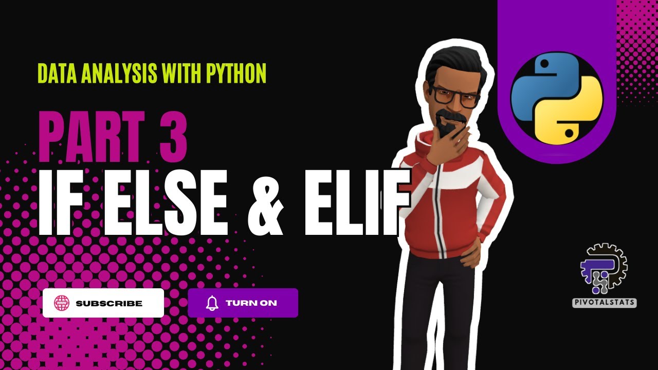 Part 3 - Conditional Statements, Indexing & Comments in Python | Python for Data Analysis