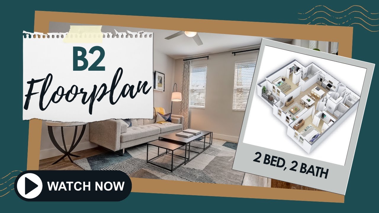 B2 Floorplan | 2 Bedroom