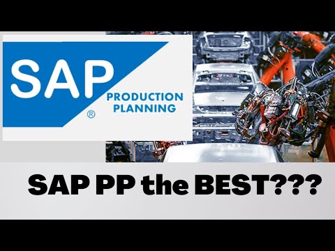 SAP PP - Overview of production planning