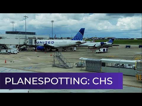 TERMINAL PLANESPOTTING [4K] | Charleston International Airport | Ep. 2