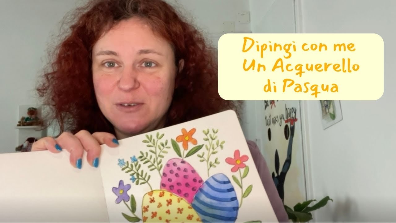 Acquerello di Pasqua 🐣- Dipigi con me 😊