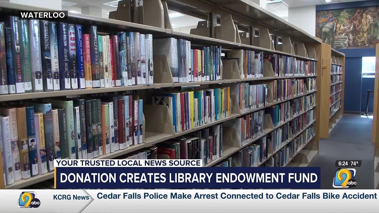 Waterloo Public Library receives anonymous donation to create Endowment Fund