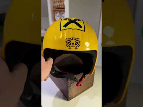 Schi Alpin - Hermann Maier Carrera racing helmet with original autograph of the world's best skier
