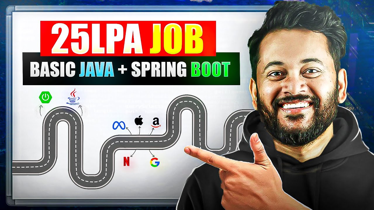 25 LPA Job Using Only Java + Spring Boot | No DSA NEEDED
