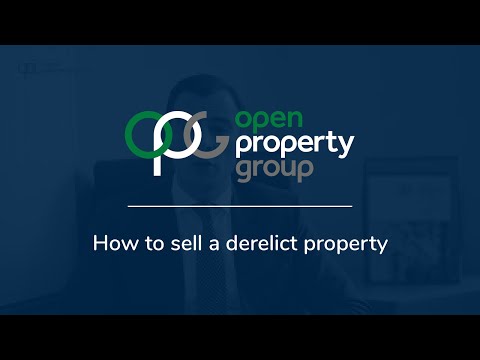 How to sell a derelict property