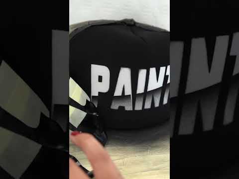 Chrome & Lightning Painted Trucker Hat