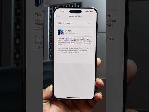 iOS 18.4.1 Update Released IPhone 15 Pro Max