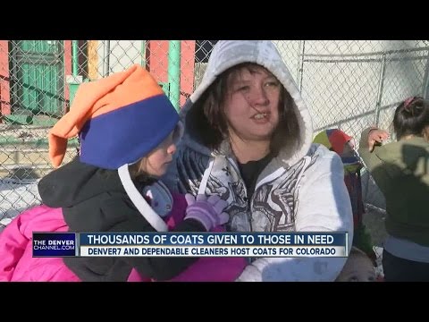 Coats for Colorado Distribution event