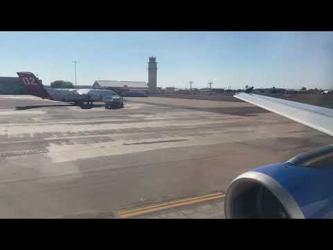 Allegiant Airbus A320 Takeoff Phoenix Mesa Gateway (KIWA)