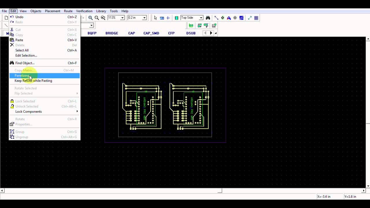 DipTrace Panelizing Tutorial