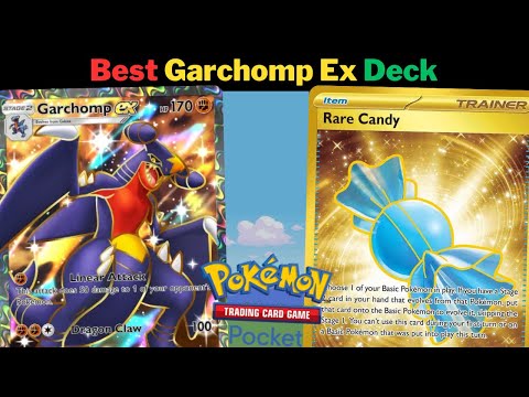 BEST GARCHOMP EX DECK Right Now! (with Decklist) - Pokemon TCG Pocket