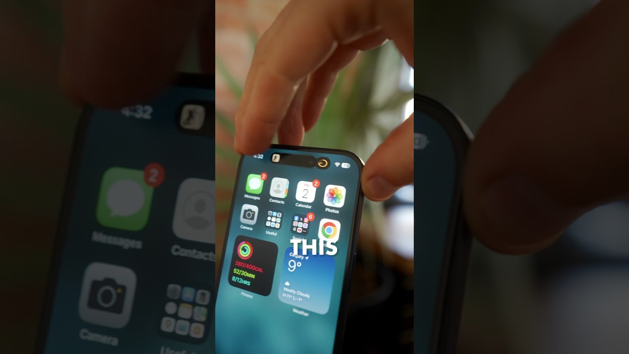 DYNAMIC ISLAND SECRET FEATURE 🔐