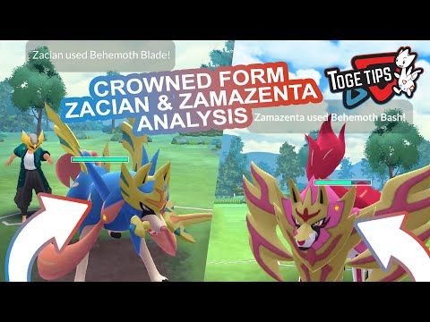 How Good are Crowned Zacian and Zamazenta? | Pokemon Go Analysis