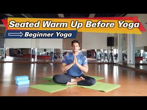 Seated Warm Up Before Yoga Practice | Beginner Yoga Workout | Yograja