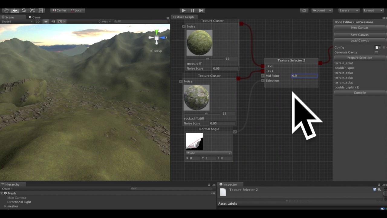 MegaSplat QuickTutorial: The TextureGraph