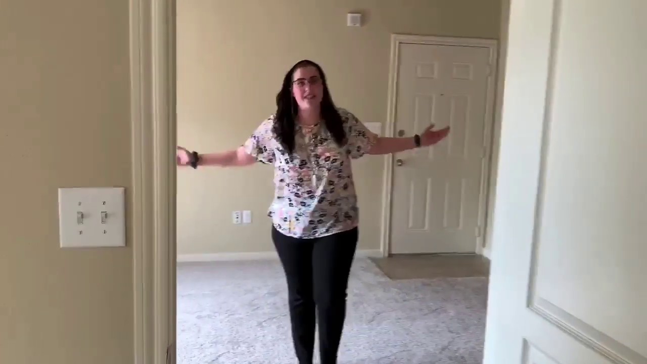 Riverwood Apartments One Bedroom A Floor Plan, 684 sqft.