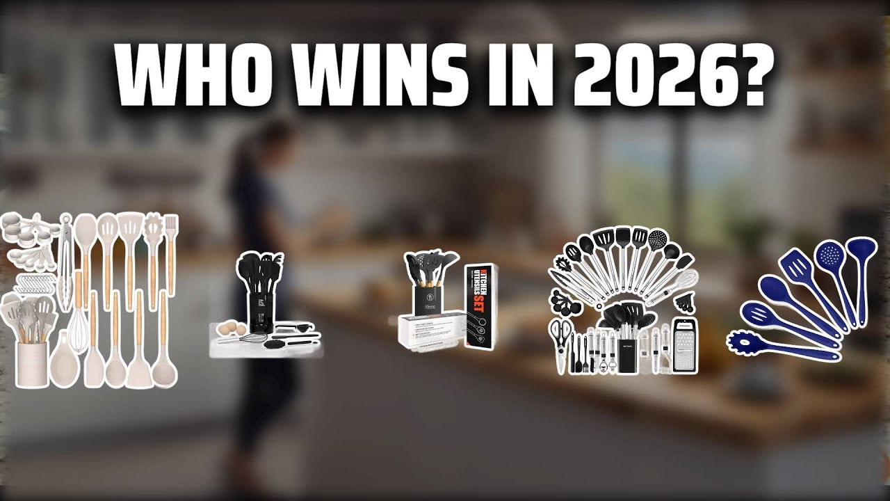 The Top 5 Best Silicone Utensils in 2026 - Must Watch Before Buying!
