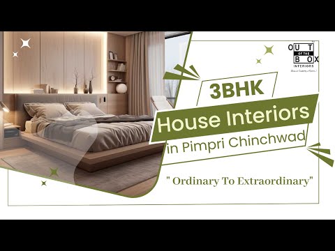 3BHK House Interiors in Pimpri Chinchwad, Pune - Jaw-Dropping Transformation!