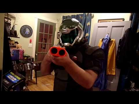 Doom Guy 2016 Halloween Cosplay Part 1
