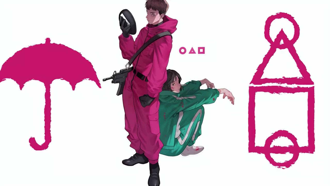 Squid Game Anime Style