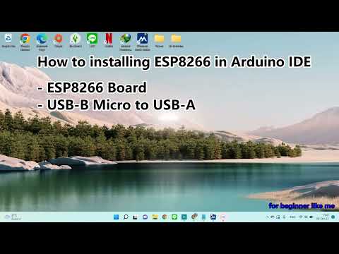 How to installing ESP8266 in Arduino IDE - Beginner